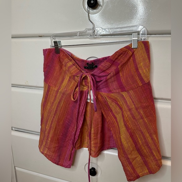 Urban Outfitters | Tops | Pink And Orange Urban Outfitters Flowy Crop ...
